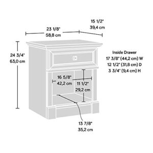 Sauder 425995 Palladia Night Stand, Split Oak Finish