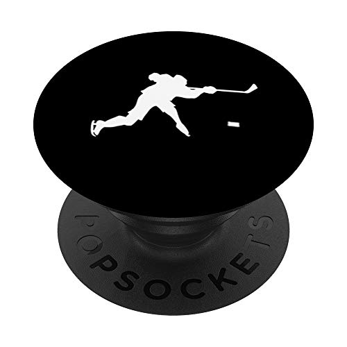 Ice Hockey Player PopSockets PopGrip: Swappable Grip for Phones & Tablets