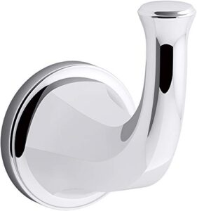 kohler k-26510-cp refined robe hook, polished chrome