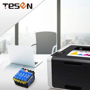 TESEN Remanufactured 212XL Ink Cartridge Replacement for Epson T212 T212XL 212 XL to use with Expression Home XP-4100 XP-4105 Workforce WF-2850 WF-2830 Printer 5 Pack