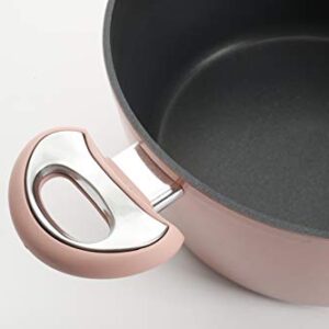 Oster Cookware Set, 12-Piece, Dusty Rose