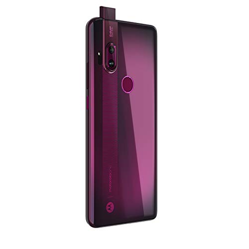 Moto One Hyper (128GB, 4GB) 6.5" Notch-Less, Snapdragon 675, 64MP Camera, 45W Charging, Dual SIM GSM Unlocked (AT&T/T-Mobile/Metro) XT2027-1 International Model (Fresh Orchid, 128 GB)