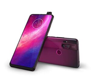 moto one hyper (128gb, 4gb) 6.5" notch-less, snapdragon 675, 64mp camera, 45w charging, dual sim gsm unlocked (at&t/t-mobile/metro) xt2027-1 international model (fresh orchid, 128 gb)