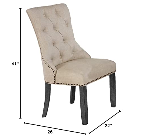 Best Quality Furniture Dining Chairs, Beige