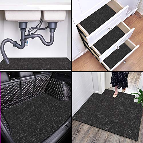 Under The Sink Mat (36" x 30") Premium Shelf Liner, Cabinet Mat – Absorbent/Waterproof – Protects Cabinets,Kitchen Tray Drip,Cabinet Liner (30"*36")