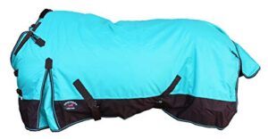 challenger 74" 1200d turnout waterproof horse winter blanket heavy 583g