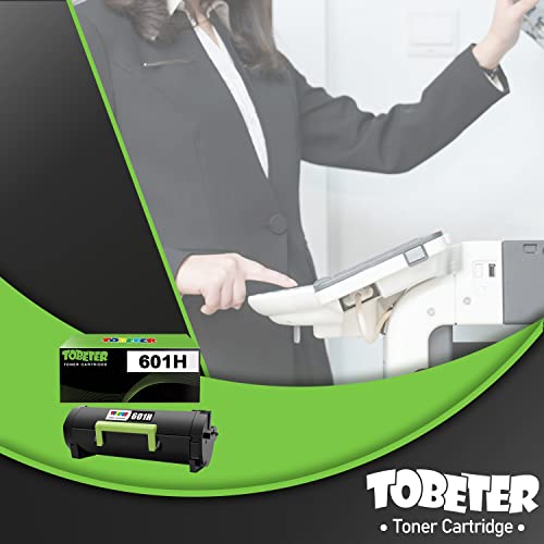 ToBeter Remanufactured 601H 60F1H00 High Yield Toner Cartridge for Lexmark MX310 MX410 MX510 MX511 MX610 MX611 MX310dn MX611de MX511d MX410de MX611dhe MX610de MX510de Printer (up to 10,000 Pages)