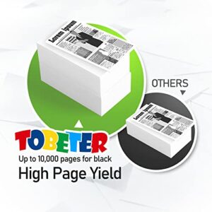 ToBeter Remanufactured 601H 60F1H00 High Yield Toner Cartridge for Lexmark MX310 MX410 MX510 MX511 MX610 MX611 MX310dn MX611de MX511d MX410de MX611dhe MX610de MX510de Printer (up to 10,000 Pages)