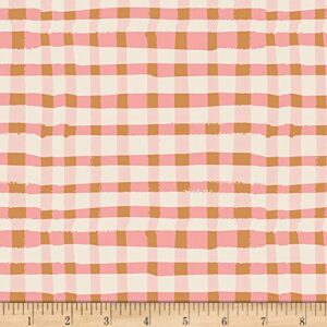 art gallery fabrics art gallery lambkin wooly fabric, blush