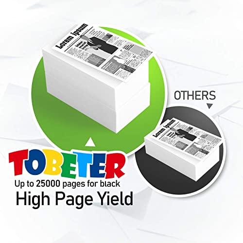 ToBeter MS810 Remanufactured High Yield Toner Cartridge for Lexmark 521H 52D1H00 for MS710 MS711 MS810 MS810n MS810dn MS811 MS811dn MS812 MS710dn MS710n MS711dn MS810de MS810dtn Printer(Black, 1 Pack)