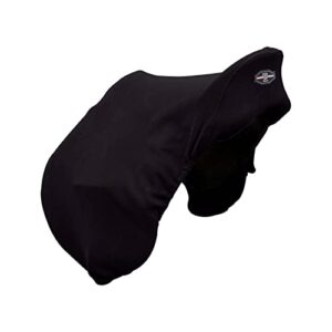 harrison howard fleece horse saddle cover for jp/cc horse saddle cover-black