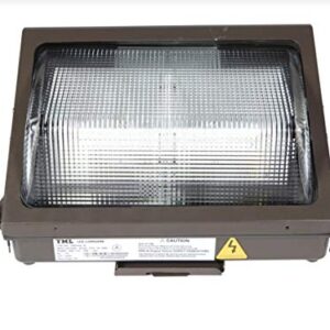 Light in Depot Photocell Dusk to Dawn 60w LED Wall Pack Area Light 5000K Daylight 6750Lm, AC120-277V Outdoor Security Lighting, Waterproof IP65, TUV/DLC Listed (60w, 4 Pack)