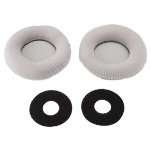 2pcs foam earpads soft replacement ear pads cushion cotton headset earpads suitable for akg k601 k701 k702 q701 702 k612 k712 headphones (gray)