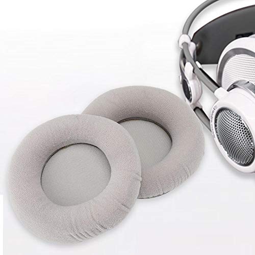 2Pcs Foam Earpads Soft Replacement Ear Pads Cushion Cotton Headset Earpads Suitable for AKG K601 K701 K702 Q701 702 K612 K712 Headphones (Gray)