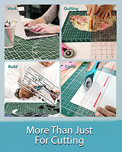 G+ Self-Healing Reversible Cutting Mat A1 (23”x 35”) Non-Slip, Durable, Scratch-Resistant Cutting Board for Arts, Crafts, Sewing, and Quilt Making - Perfect for Artists, Hobbyists, and Entrepreneurs