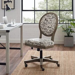 Linon Tess Office Chair Tan