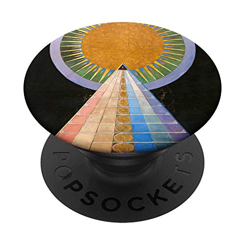 Hilma af Klint, Altarpiece, No. 1, Group X fine art gift PopSockets PopGrip: Swappable Grip for Phones & Tablets