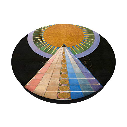 Hilma af Klint, Altarpiece, No. 1, Group X fine art gift PopSockets PopGrip: Swappable Grip for Phones & Tablets