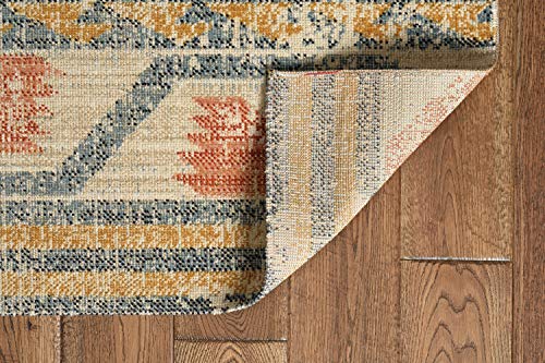 Plateau Moore Ivory & Rust 8' X 10' Area Rug by Linon