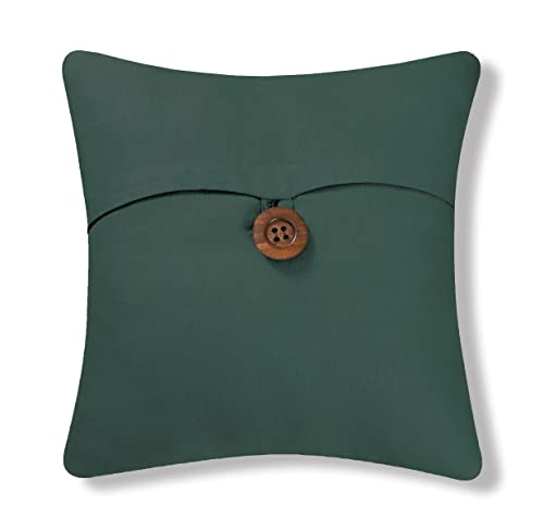 C&F Home Hunter Green Envelope Feather Down Throw Pillow 18 x 18 Green