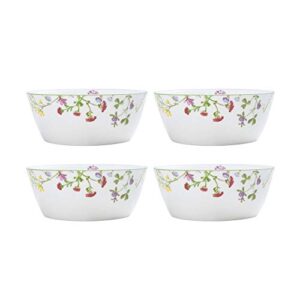 Mikasa Wildflower Garden 16-Piece Dinnerware Set, Service For 4