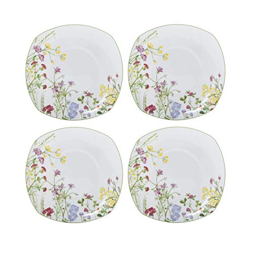 Mikasa Wildflower Garden 16-Piece Dinnerware Set, Service For 4