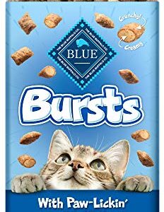 Blue Buffalo Bursts Crunchy Cat Treats, Chicken 12-oz Tub