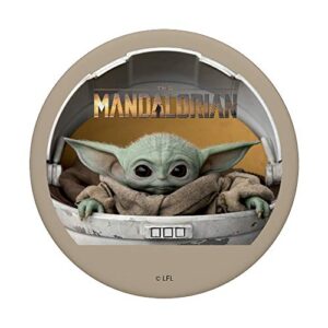 Star Wars The Mandalorian The Child In Hover Cradle PopSockets PopGrip: Swappable Grip for Phones & Tablets