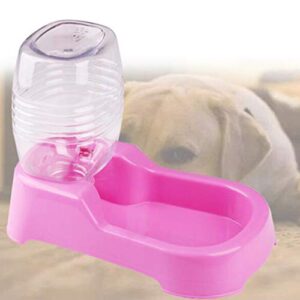 POPETPOP Automatic Small Pet Feeder - Puppy Drinking Fountain Cat Water Dispenser Station Pet Water Bowl, Creative Pets Waterer for Small Dogs Cats Pets - 500ml