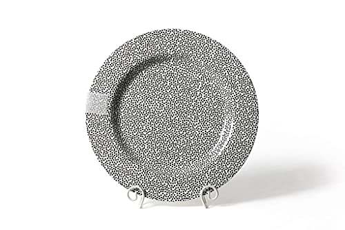 HAPPY EVERYTHING! Black Small Dot Big Entertaining Platter