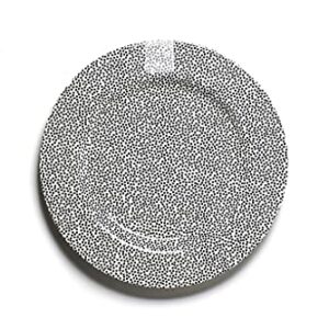 HAPPY EVERYTHING! Black Small Dot Big Entertaining Platter