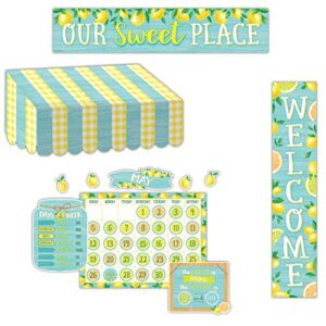 Lemon Zest Classroom Environment Décor All in One Collection Kit