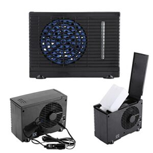 12V Vehicle Cooling Fan, 20 * 18 * 15CM DC 12V 30W Multipurpose Cooler for Small Cars