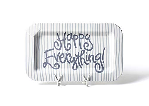 HAPPY EVERYTHING! Stone Skinny Stripe Mini Rectangle Platter