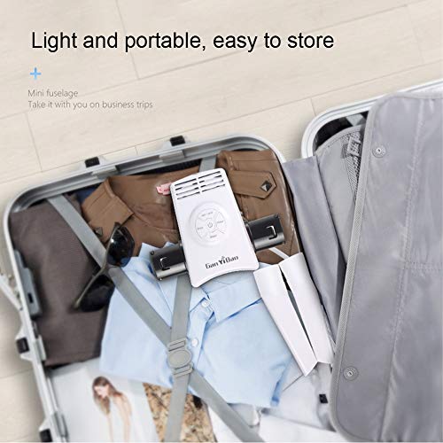 Portable Dryer Clothes and Shoe Drying Hanger Foldable Electric Clothes Dryer with Cold/Hot Drying and Timer for Underwear Suit and Baby Clothes Drying Apartment Travel and Laundry Room 110-240V