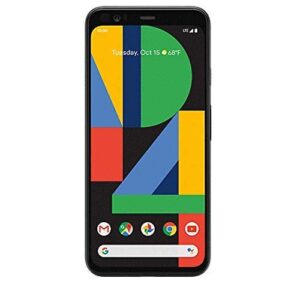 google pixel 4 xl smartphone (g020j) verizon only - 64gb / just black (renewed)