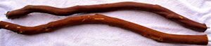 manzanita perches set of two 48" four feet long