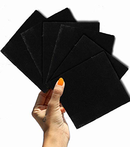 6-Piece Litter Box Filters for Hooded Cat Litter Box – Activated Charcoal Filters Eliminate up to 99% of Litter Box Odors – 6 Inch x 6.5 Inch Trimmable Pads