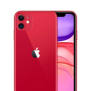 Apple iPhone 11, US Version, 64GB, Red - T-Mobile (Renewed)