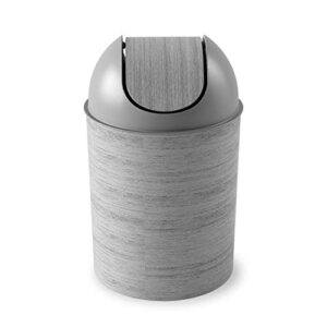 umbra mezzo waste can, 1, greywood