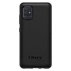 OtterBox Samsung Galaxy A51 (4G ONLY, Not compatible with any 5G device) Commuter Series Lite Case - BLACK, slim & tough, pocket-friendly, with open access to ports and speakers (no port covers),