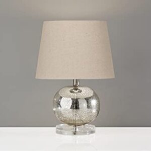 Adesso Simplee Globe Table Lamp Brushed Steel