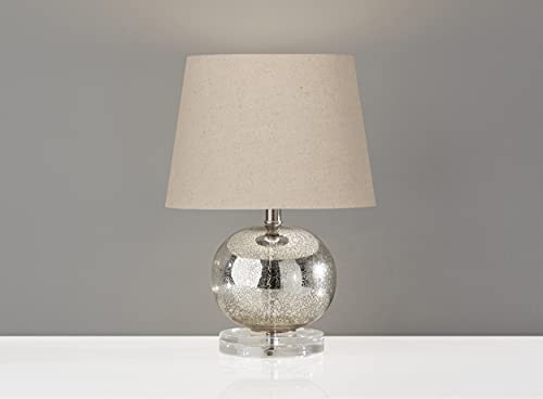 Adesso Simplee Globe Table Lamp Brushed Steel