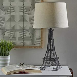 Adesso SL5001-01 Eiffel Tower Table Lamp, Black