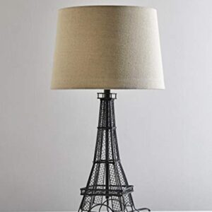 Adesso SL5001-01 Eiffel Tower Table Lamp, Black