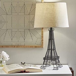 Adesso SL5001-01 Eiffel Tower Table Lamp, Black