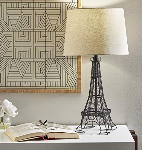 Adesso SL5001-01 Eiffel Tower Table Lamp, Black