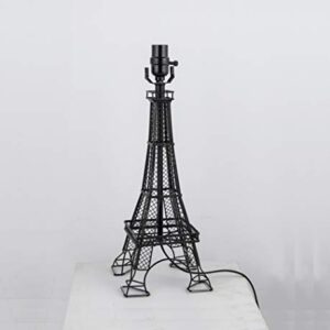 Adesso SL5001-01 Eiffel Tower Table Lamp, Black