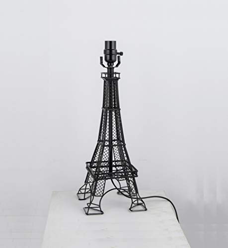 Adesso SL5001-01 Eiffel Tower Table Lamp, Black