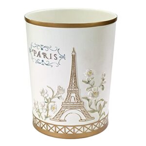 avanti linens paris botanique collection, wastebasket, multicolor